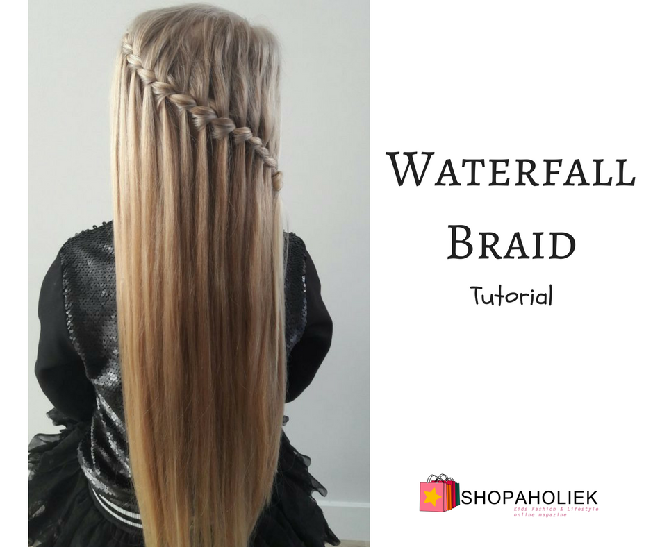 Waterfall Braid tutorial - Shopaholiek